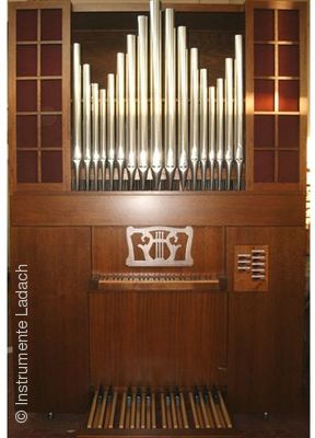 Instrumenty Ladach: Instrumenty Ladach - organy piszczałkowe